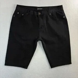 Jeanetix | Shorts | Y2k Jeanetix Baggy Jorts Men 4x3 Black Gray ...